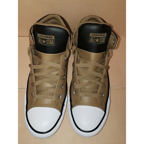 Converse | Shoes | Converse Chuck Taylor All Star Brown Leather ...